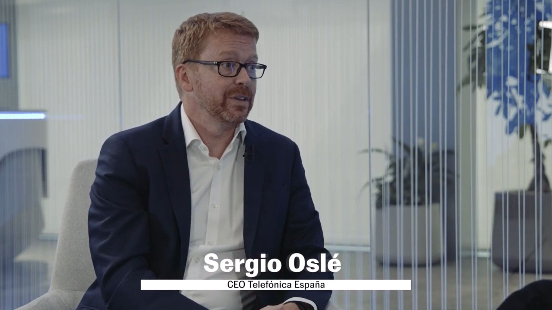 Sergio Oslé, CEO de Telefónica España: “Si no te replanteas día a día ...